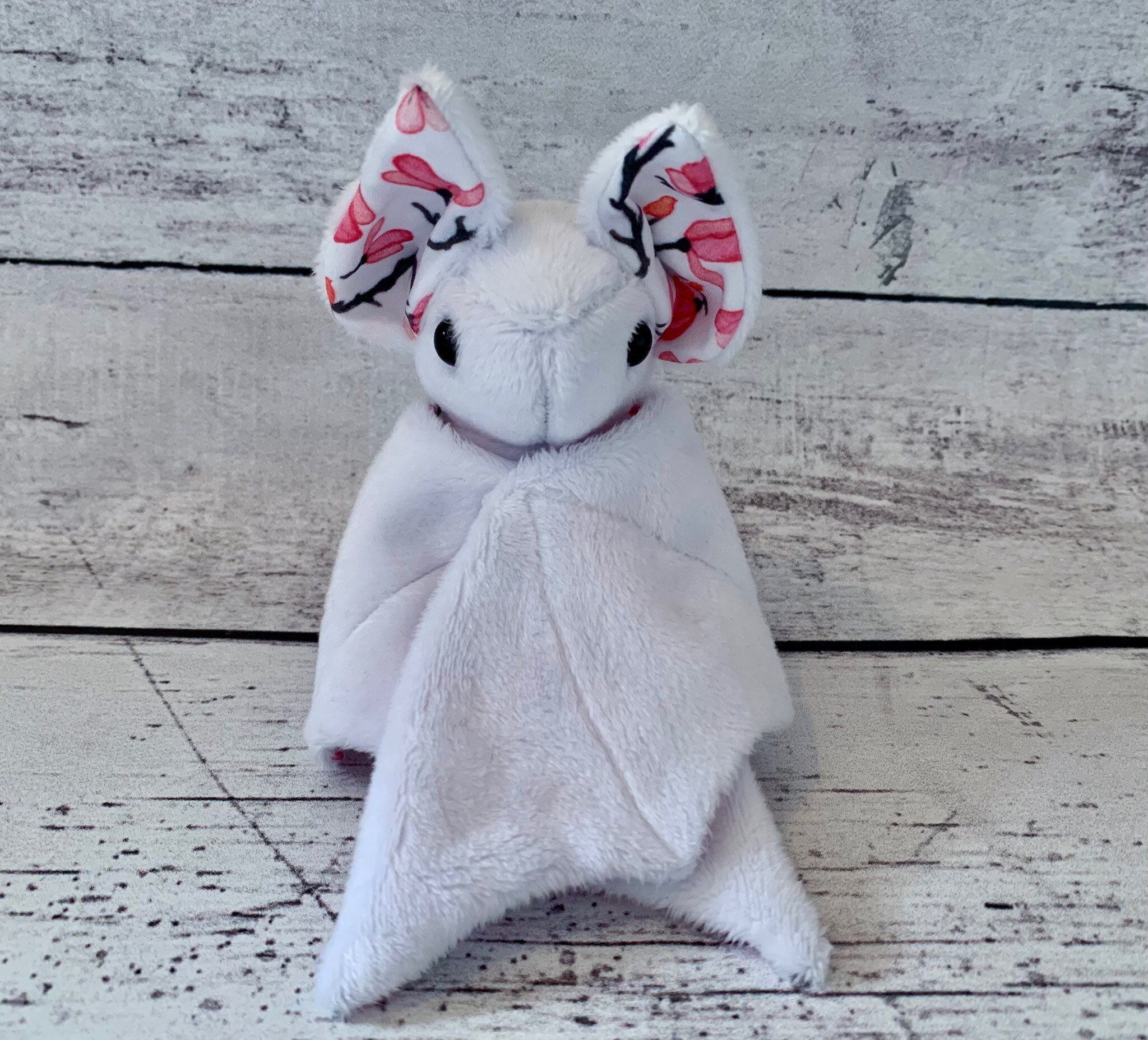 MADE TO ORDER Sakura Cherry Blossom Bat Stuffed Animal - Etsy