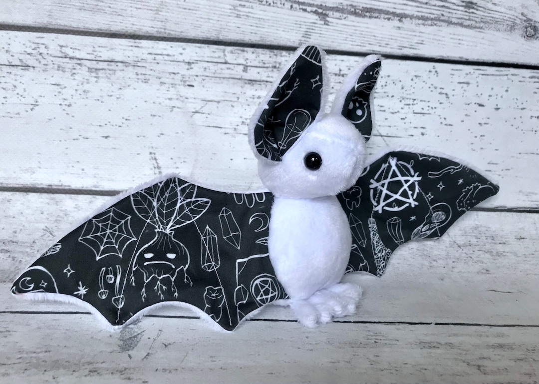 MADE TO ORDER - Witch Wicca Halloween Pagan Witchcraft Bat - Stuffed ...