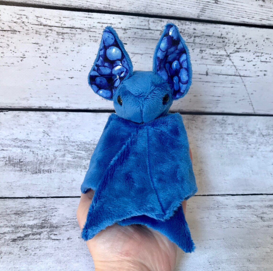MADE TO ORDER - Blueberry Fruit Bat - Stuffed Cute Animal Plush Plushie ...