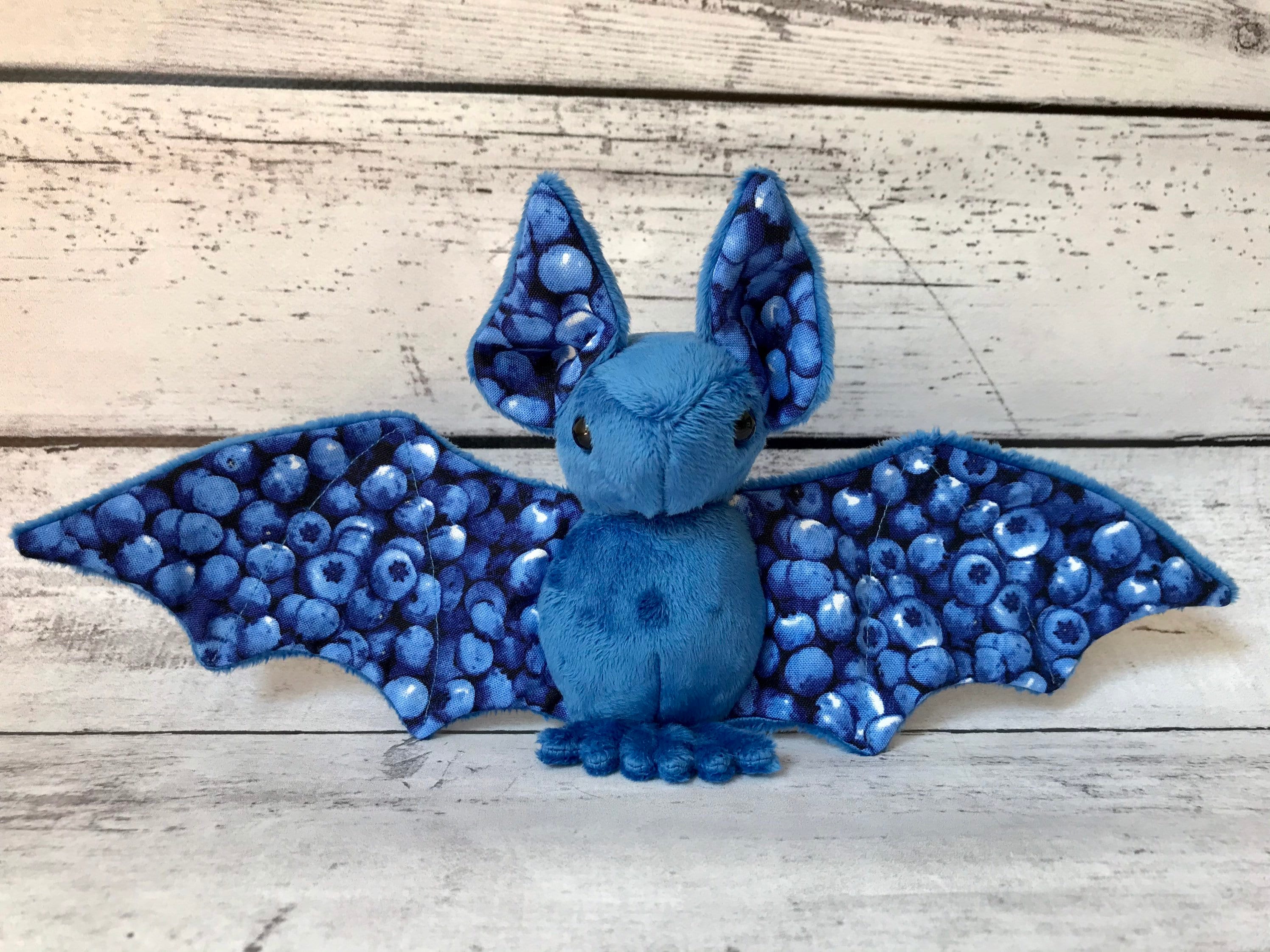 Blueberry Fruit Bat Stuffed Animal Plush Plushie | Etsy