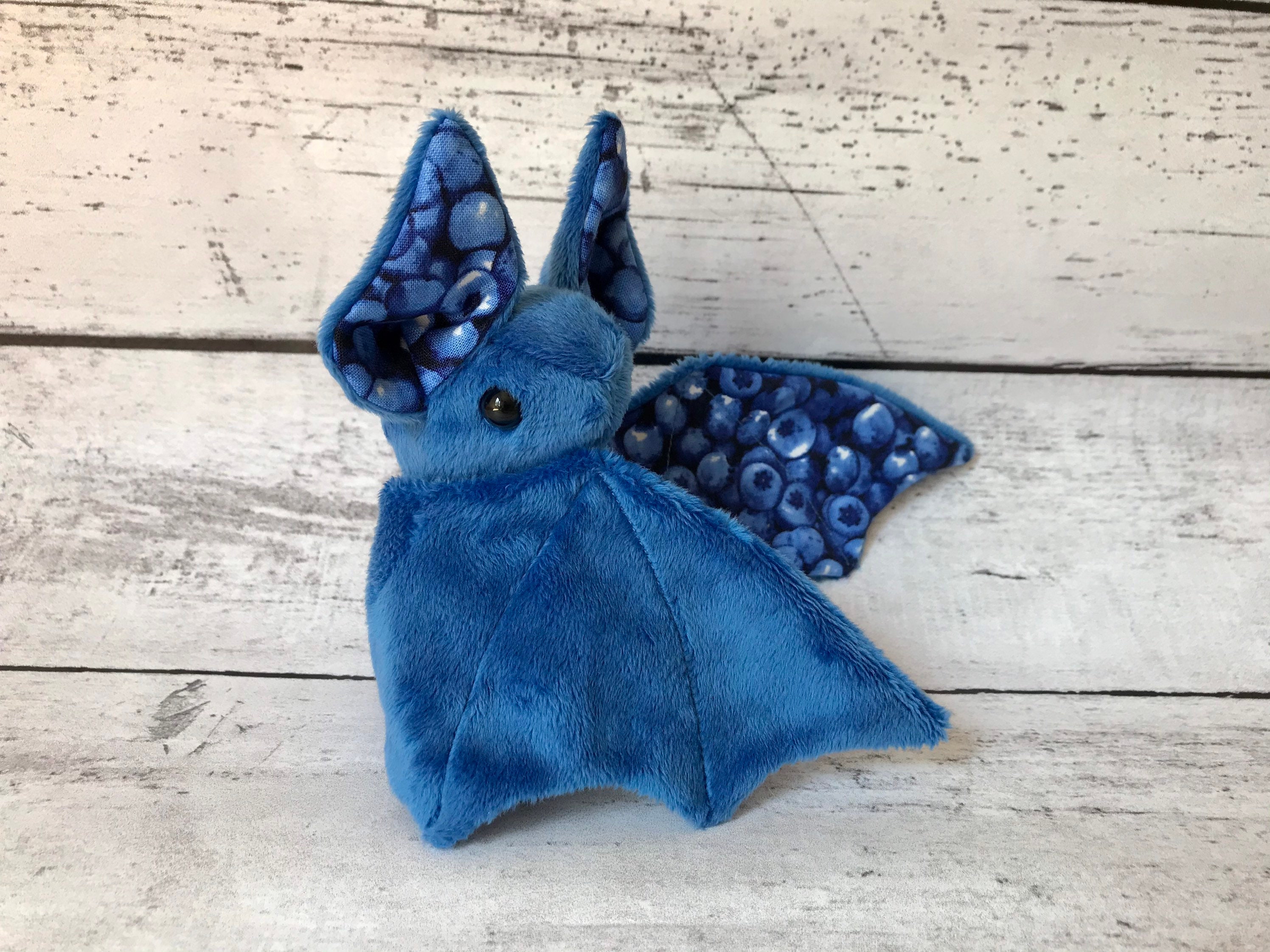 Blueberry Fruit Bat Stuffed Animal Plush Plushie | Etsy