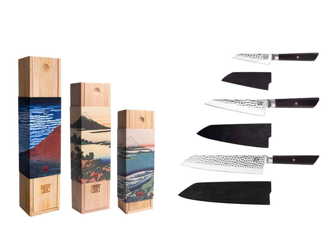 The Bunka Essential Set 3 Pieces : (bunka Paring Knife 90mm + Petty ...
