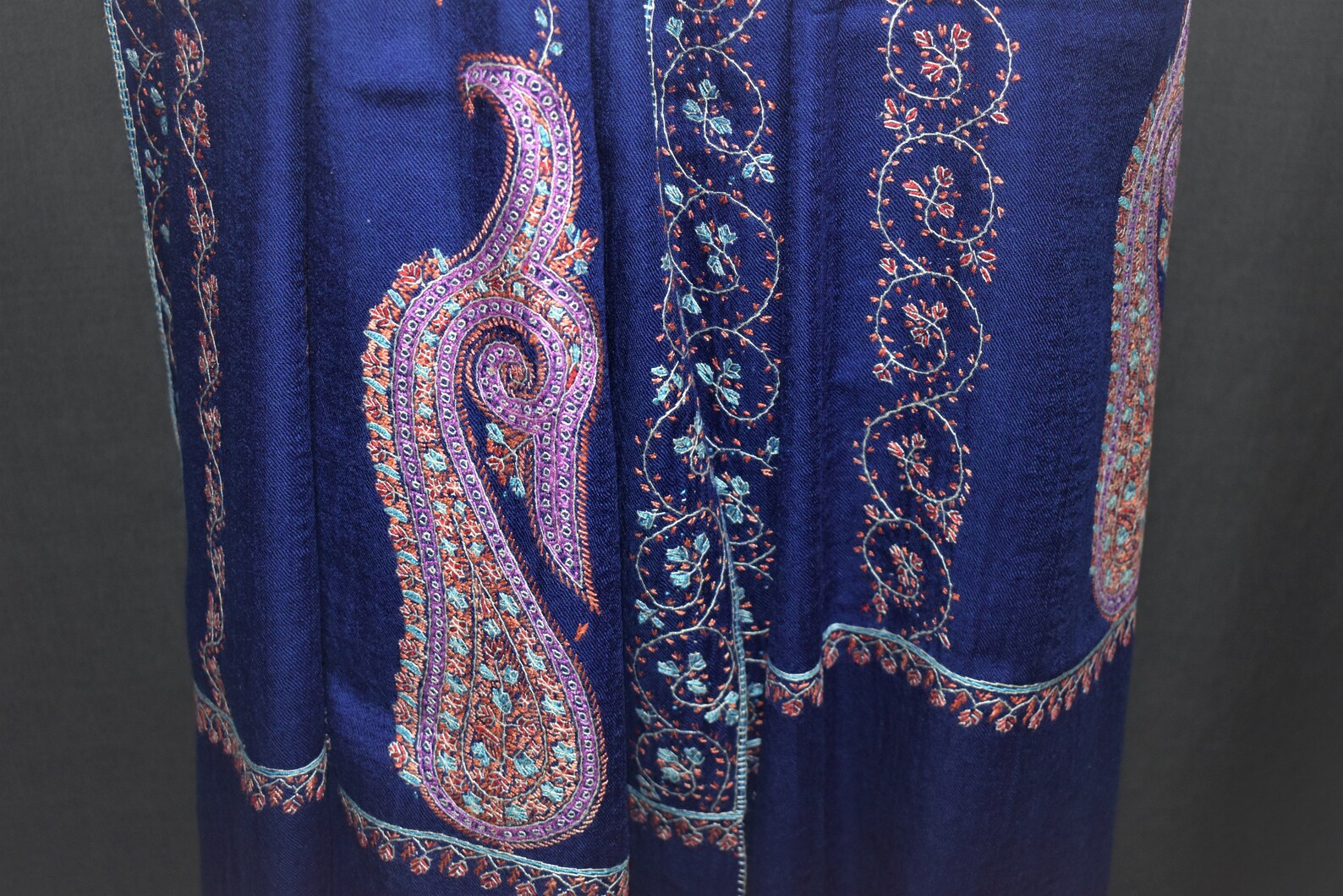 40x80kashmiri Hand Made Shawl Made in Kashmir - Etsy