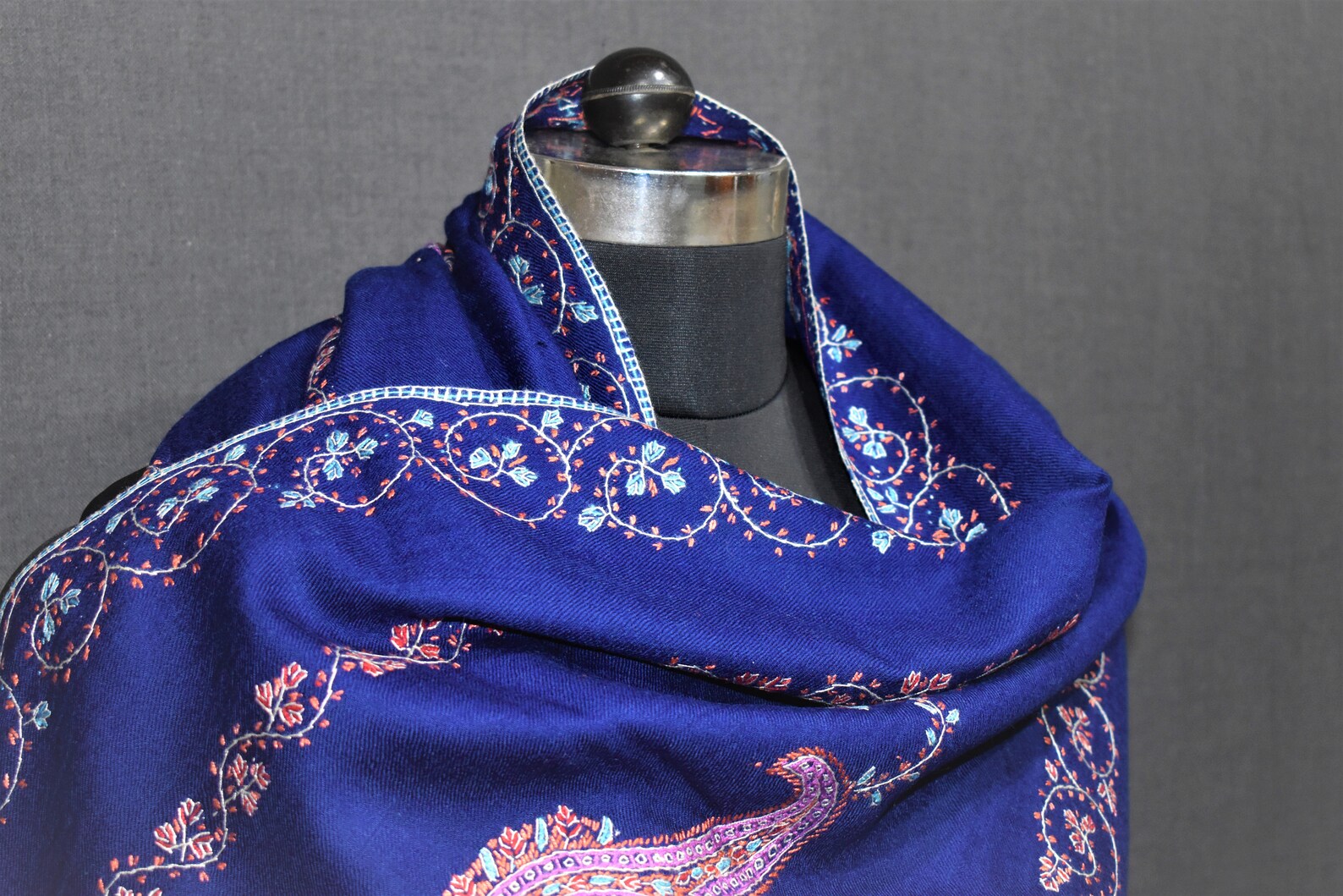 40x80kashmiri Hand Made Shawl Made in Kashmir - Etsy