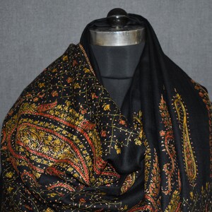 40"x80"kashmiri Hand Made Shawl, Made in Kashmir Shawl, Hand ...