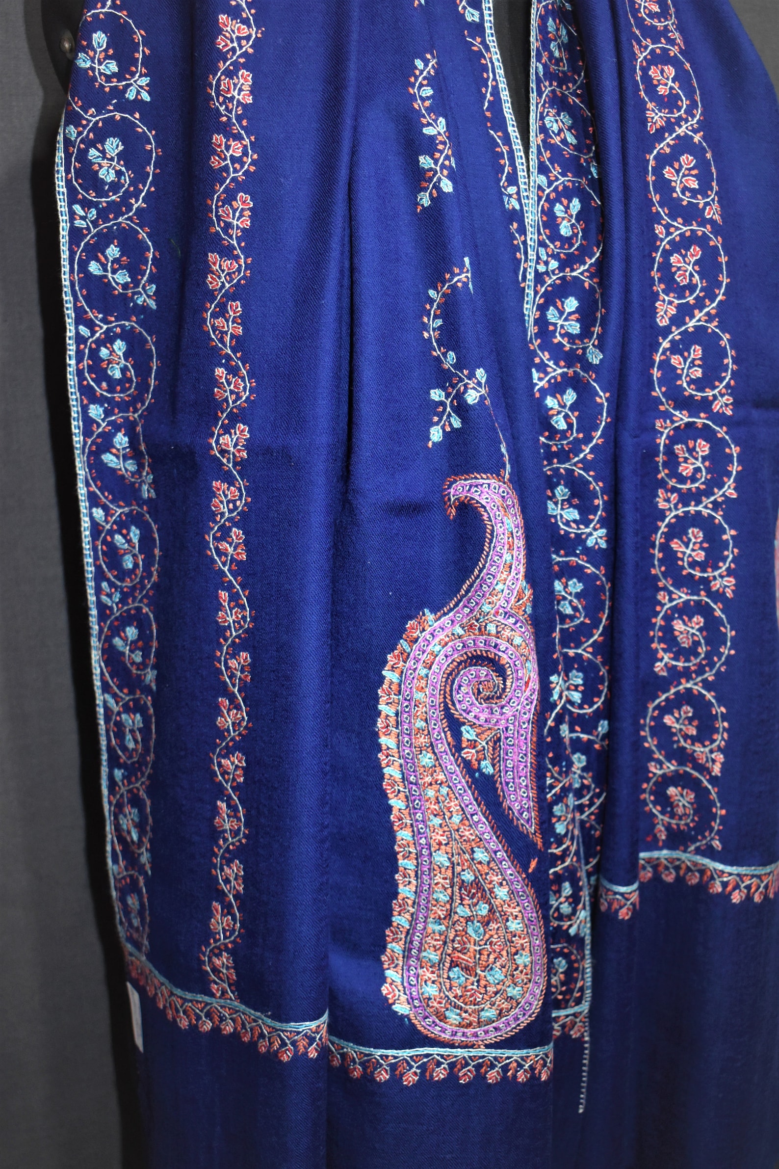 40x80kashmiri Hand Made Shawl Made in Kashmir - Etsy