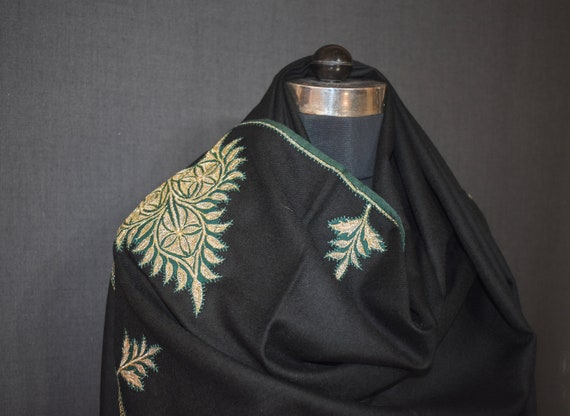 Real Kashmir pashmina shawl made in kashmir, hand mad… - Gem