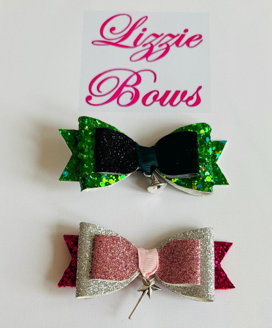Elphaba & Glinda WICKED Inspired 4 Inch Bows - Etsy