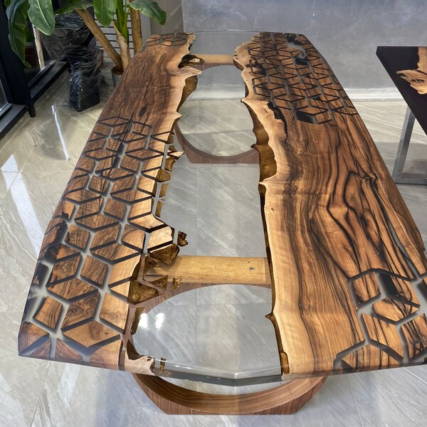 Wood Burn Table - Etsy