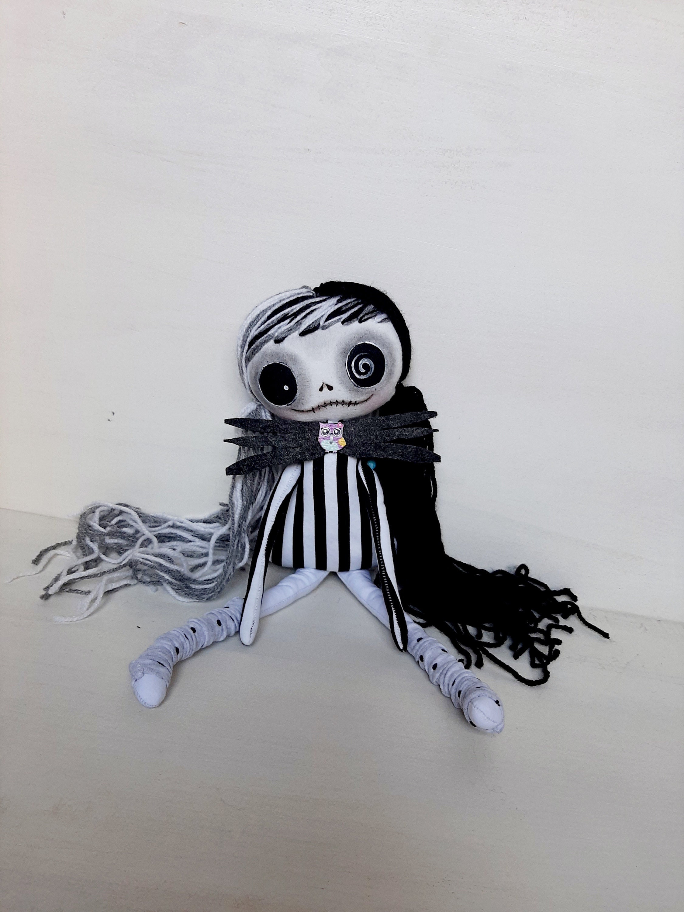 Creepy Rag Doll Drawing