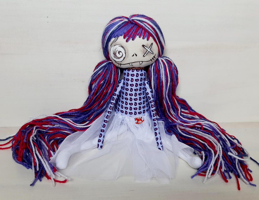Rag Doll Vampire, Cute Vampire, Cloth Doll Vampire, Cute and Scary ...