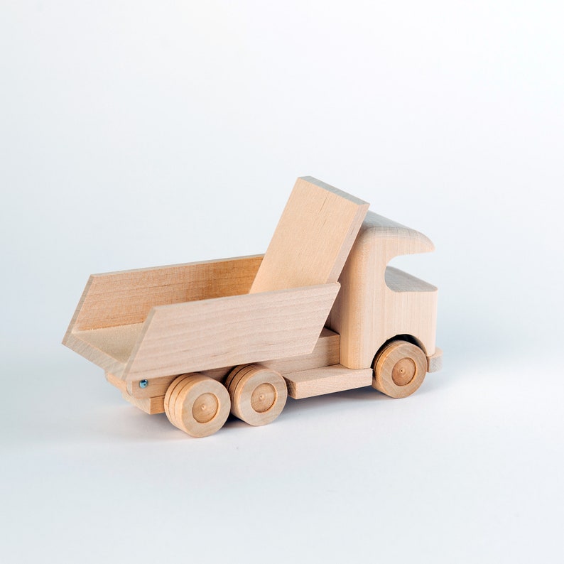 Tipper Truck Toy Wooden Lorry Dump Truck Tow Truck Handmade Baby ...