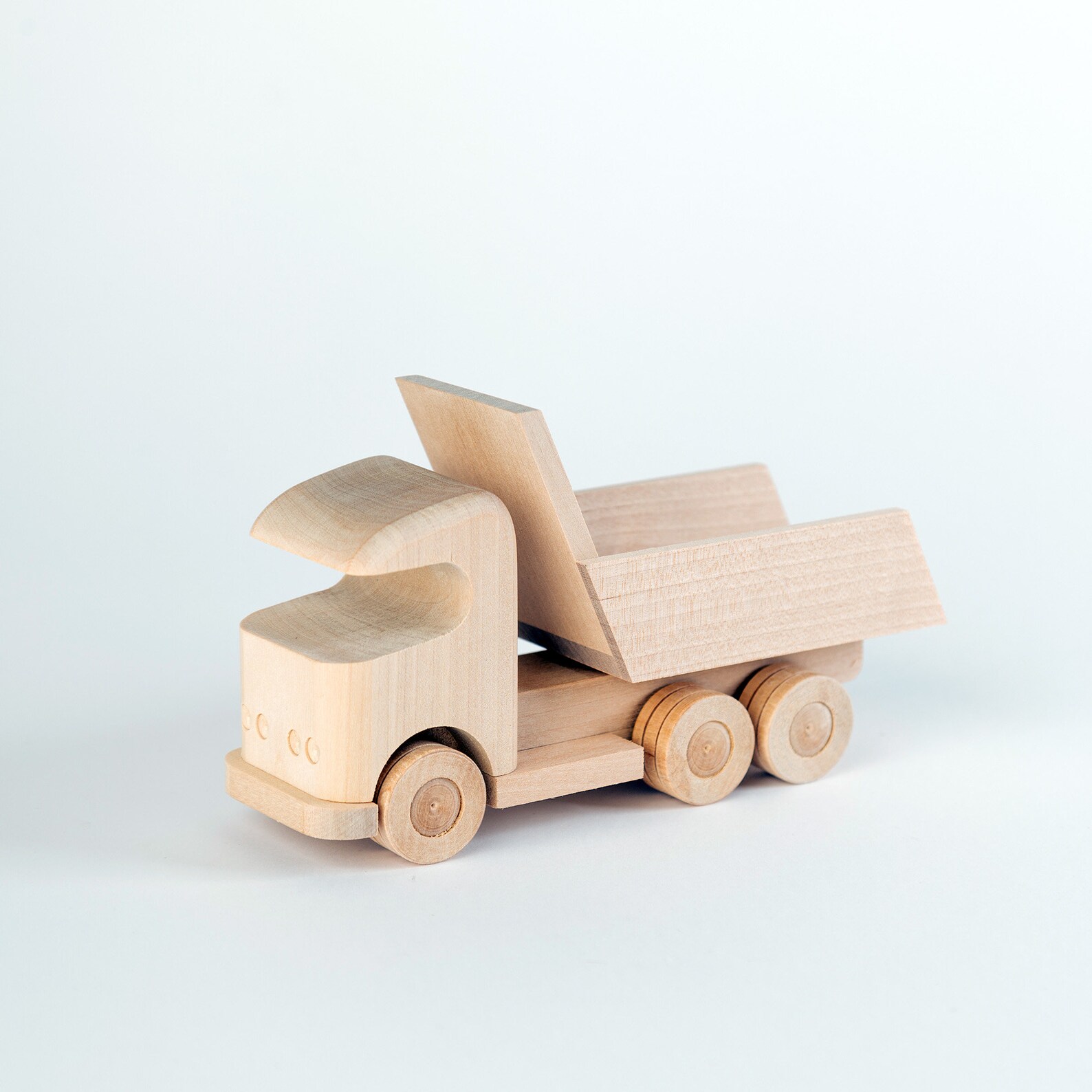 Tipper Truck Toy Wooden Lorry Dump Truck Tow Truck Handmade Baby ...