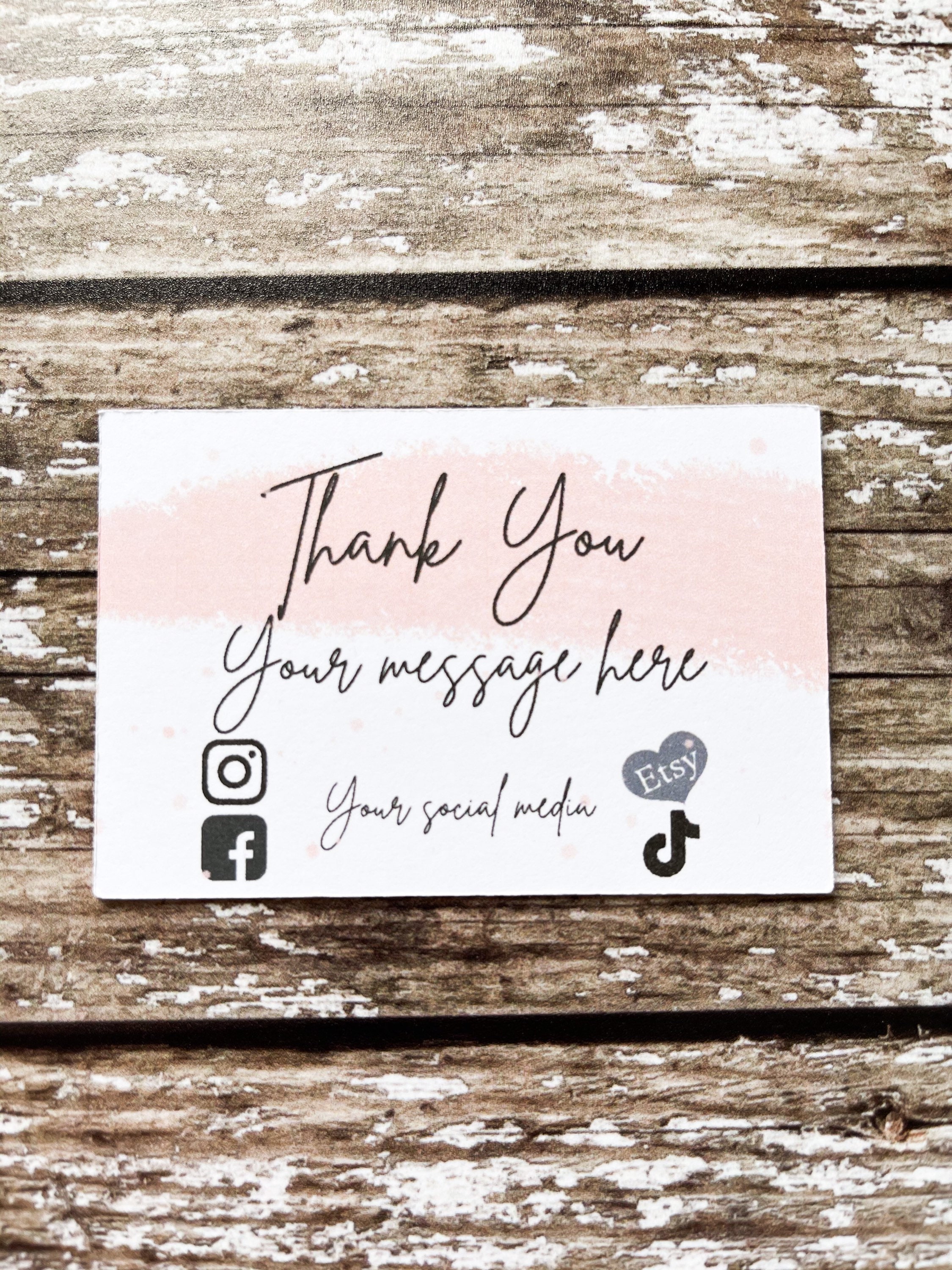 36 Business Cards Custom Calling Cards Small Business Cards - Etsy