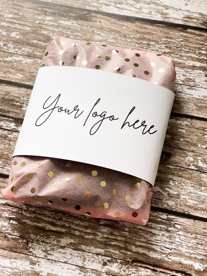 Belly Bands Packaging Bands Logo Wrap Small Business Custom - Etsy UK