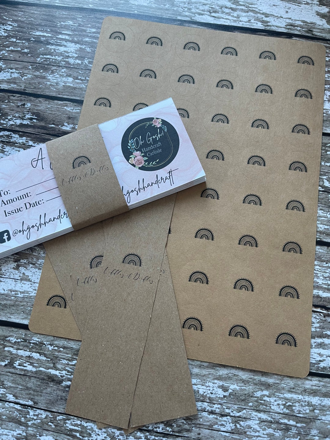 Mini Belly Bands, Packaging Bands, Logo Wrap, Small Business Custom ...