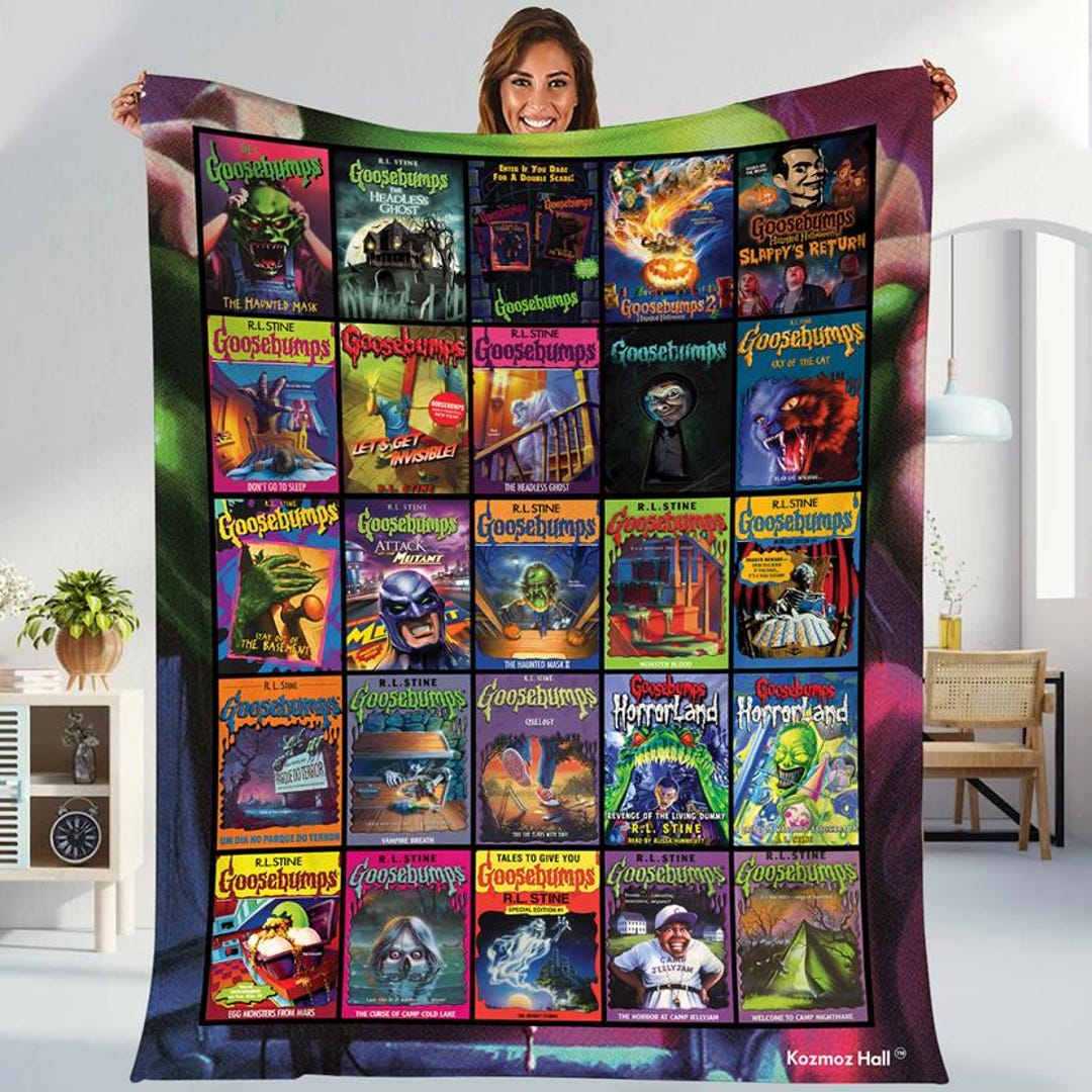 Goosebumps Blanket, Goosebumps Movie Horrorland, Goosebumps Welcome to ...
