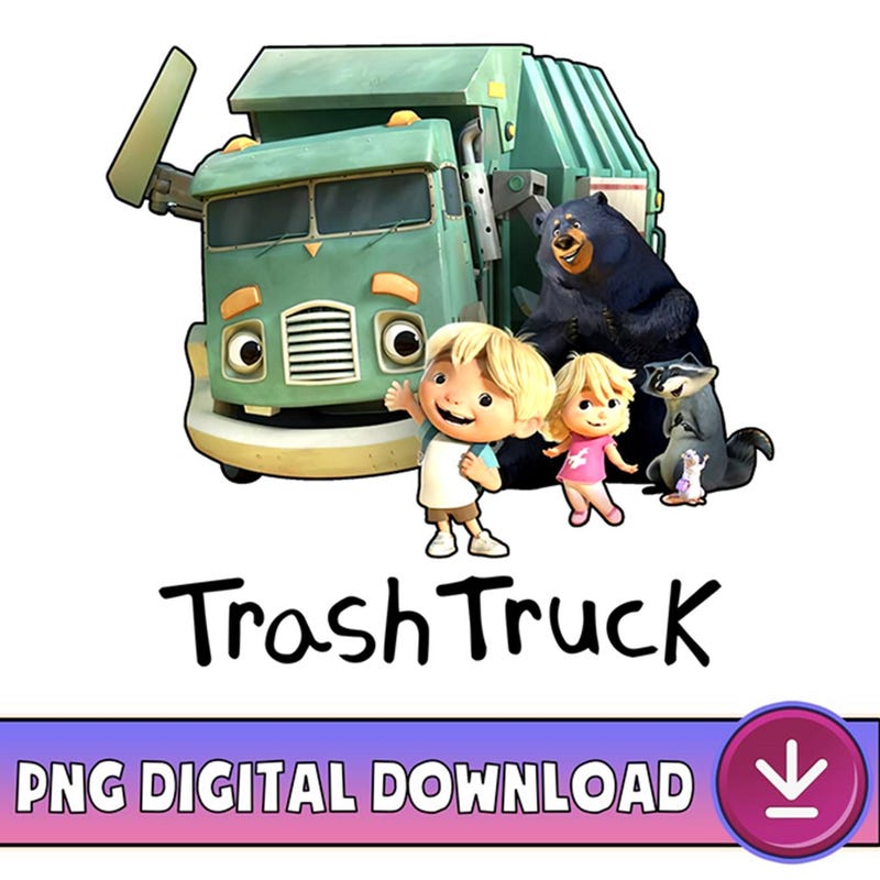 Netflix Trash Truck - Etsy