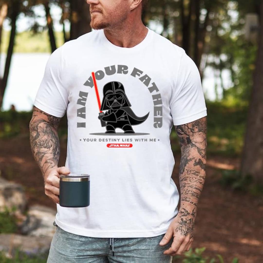 Essentials Starwars Standing Darth Vader I Am Your Father Shirt ...