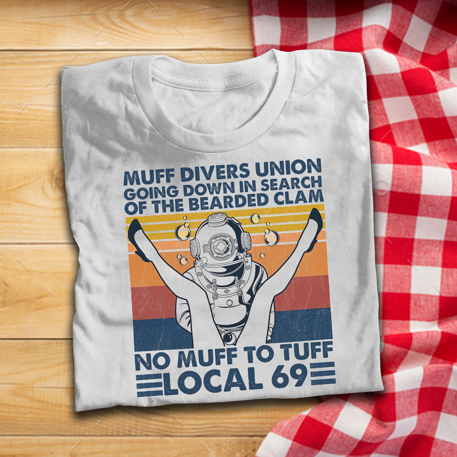 Scuba Diving Diver Muff Divers Union Going Down in Search of - Etsy