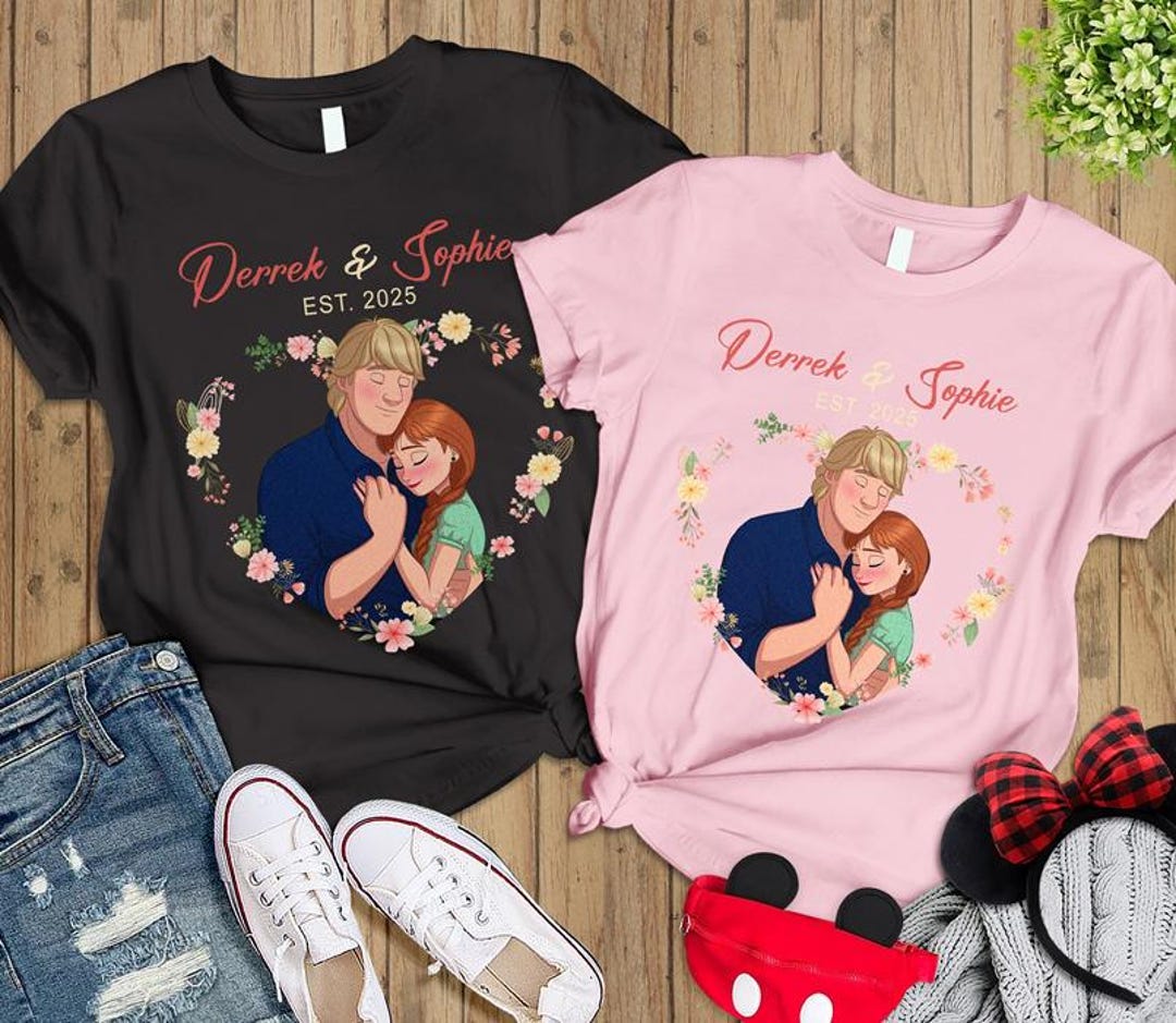 Anna and Kristoff Frozen Couples Shirt, Frozen Couples Shirt ...