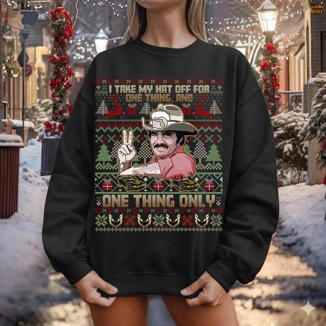 Smokey and the Bandit Christmas I Take My Hat off Shirt, Bandit ...