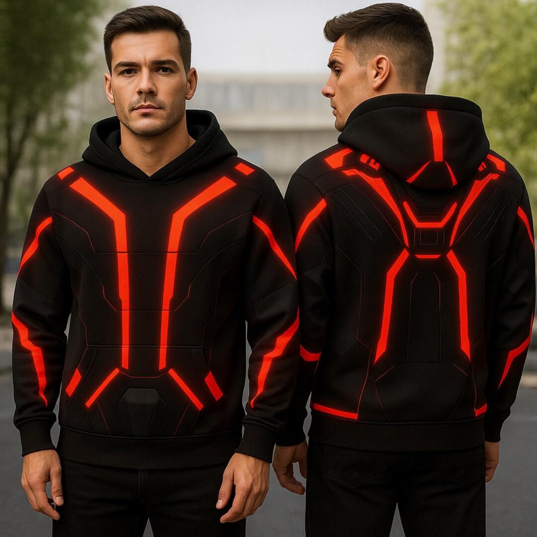 Disneyland Tron Ares 3D Full Over Print Hoodie, Tron Cosplay Costume ...