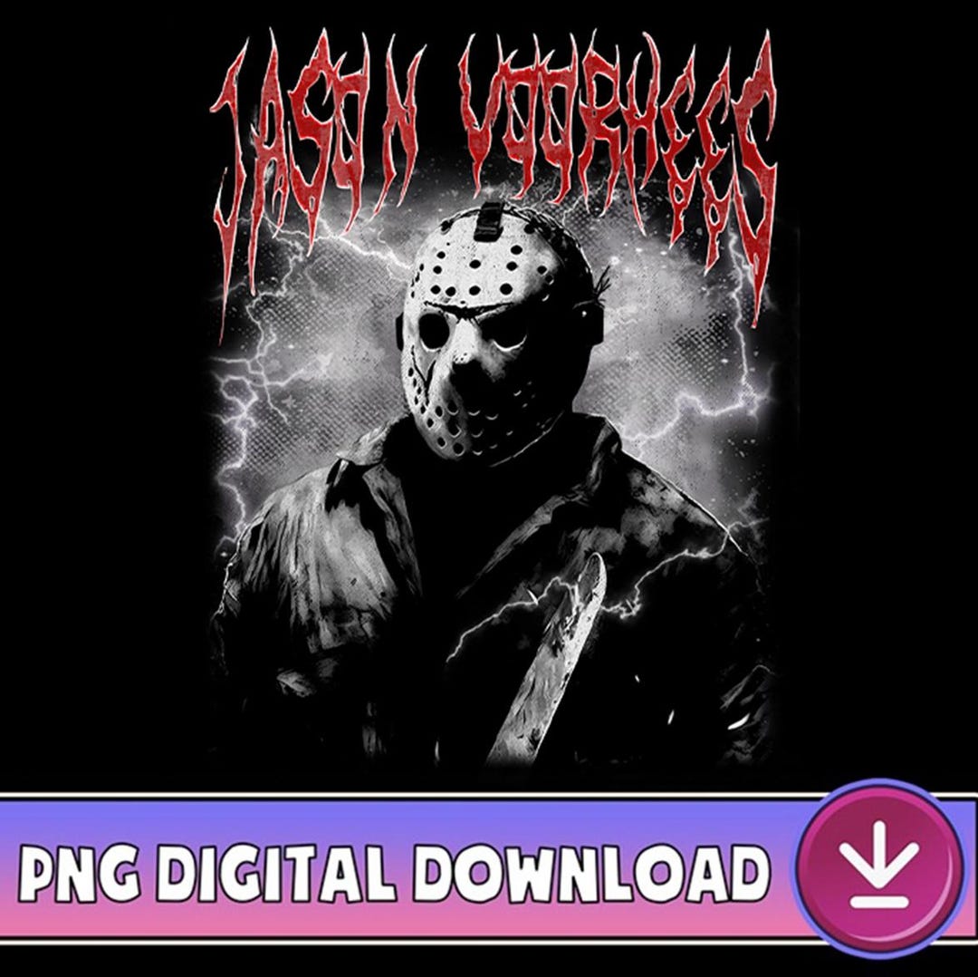Vendredi 13 Jason Voorhees Black Metal PNG, Jason Voorhees Halloween ...
