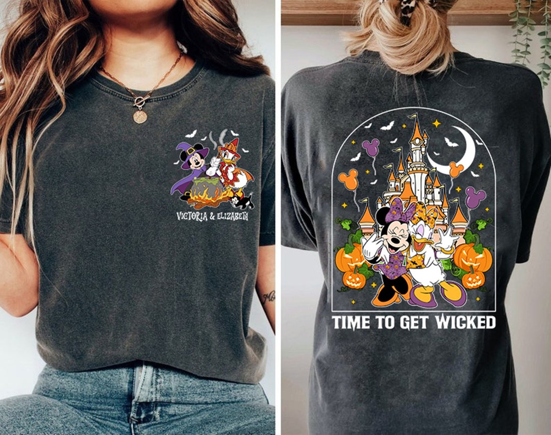 Two-sided Minnie Daisy Besties Disneyland Halloween Tee, Ghostface ...