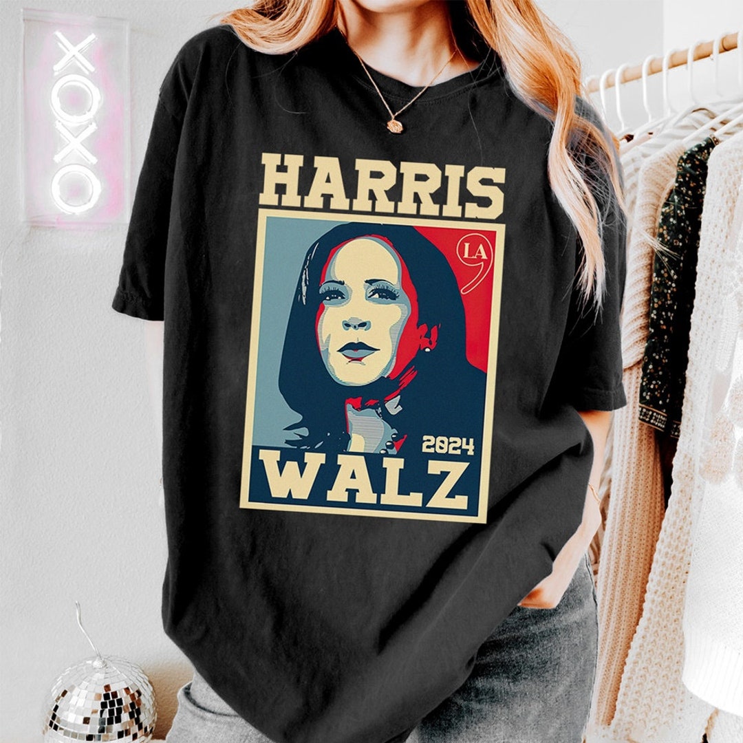 Camisa Harris Walz 2024, Kamala Harris Walz, camisa demócrata vota azul ...