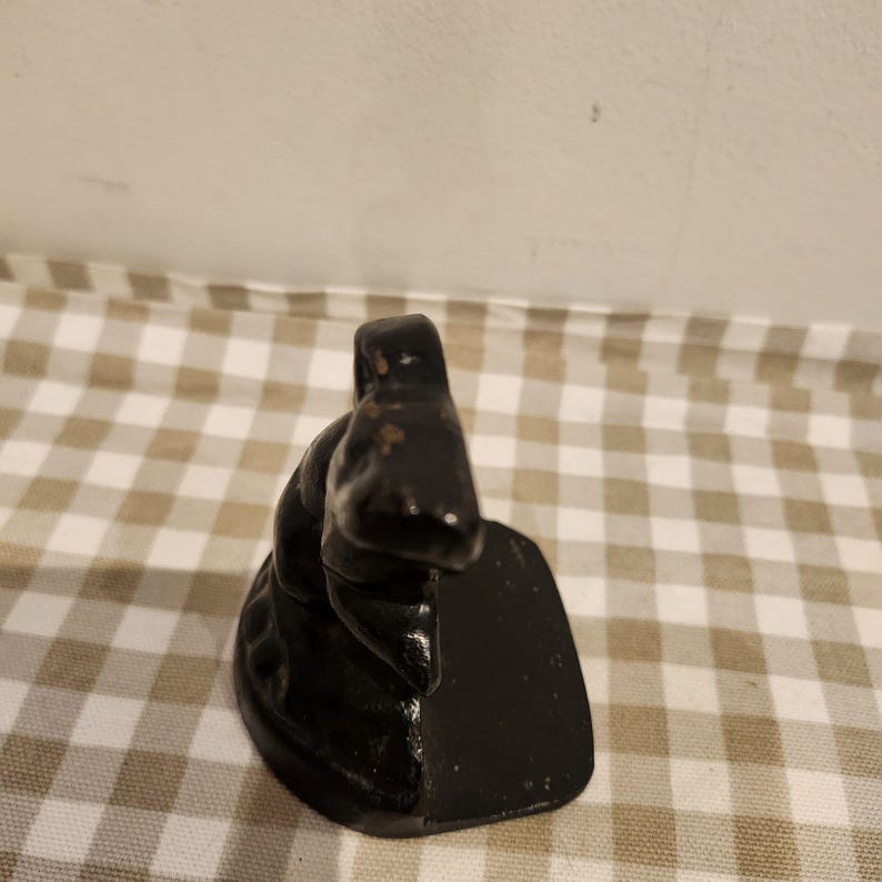 Vintage Cast Iron Door Stop Animal Mouse Great Condition - Etsy