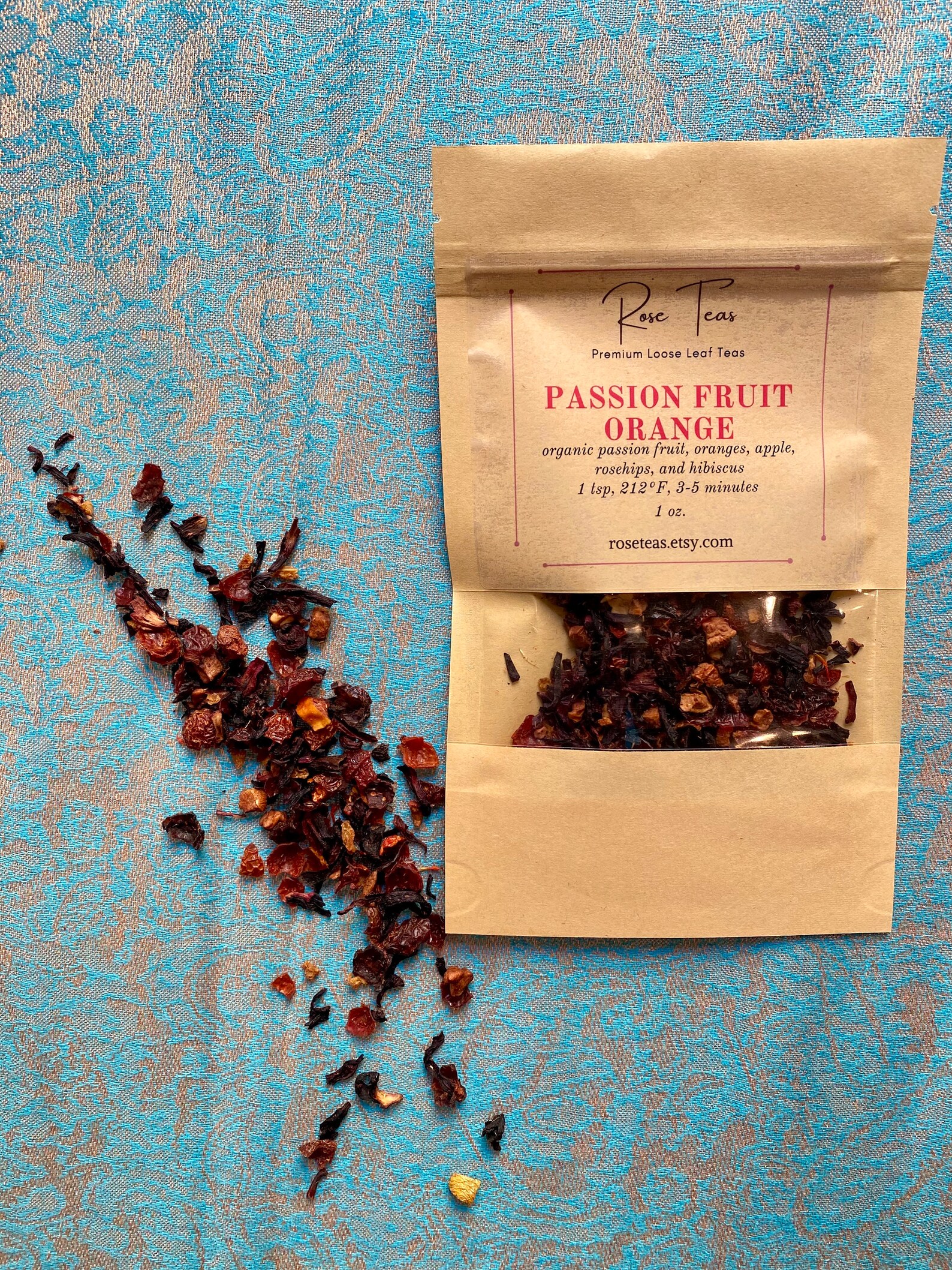 Organic Herbal Fruit Tea Sampler Fruit Tea Variety Pack Loose Leaf Tea ...