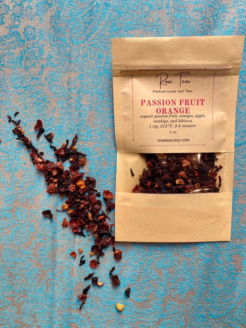 Organic Herbal Fruit Tea Sampler Fruit Tea Variety Pack Loose Leaf Tea ...