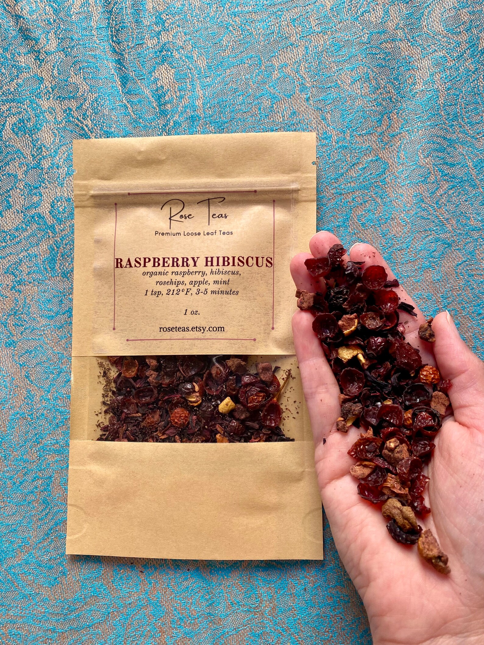 Organic Herbal Fruit Tea Sampler Fruit Tea Variety Pack Loose Leaf Tea ...