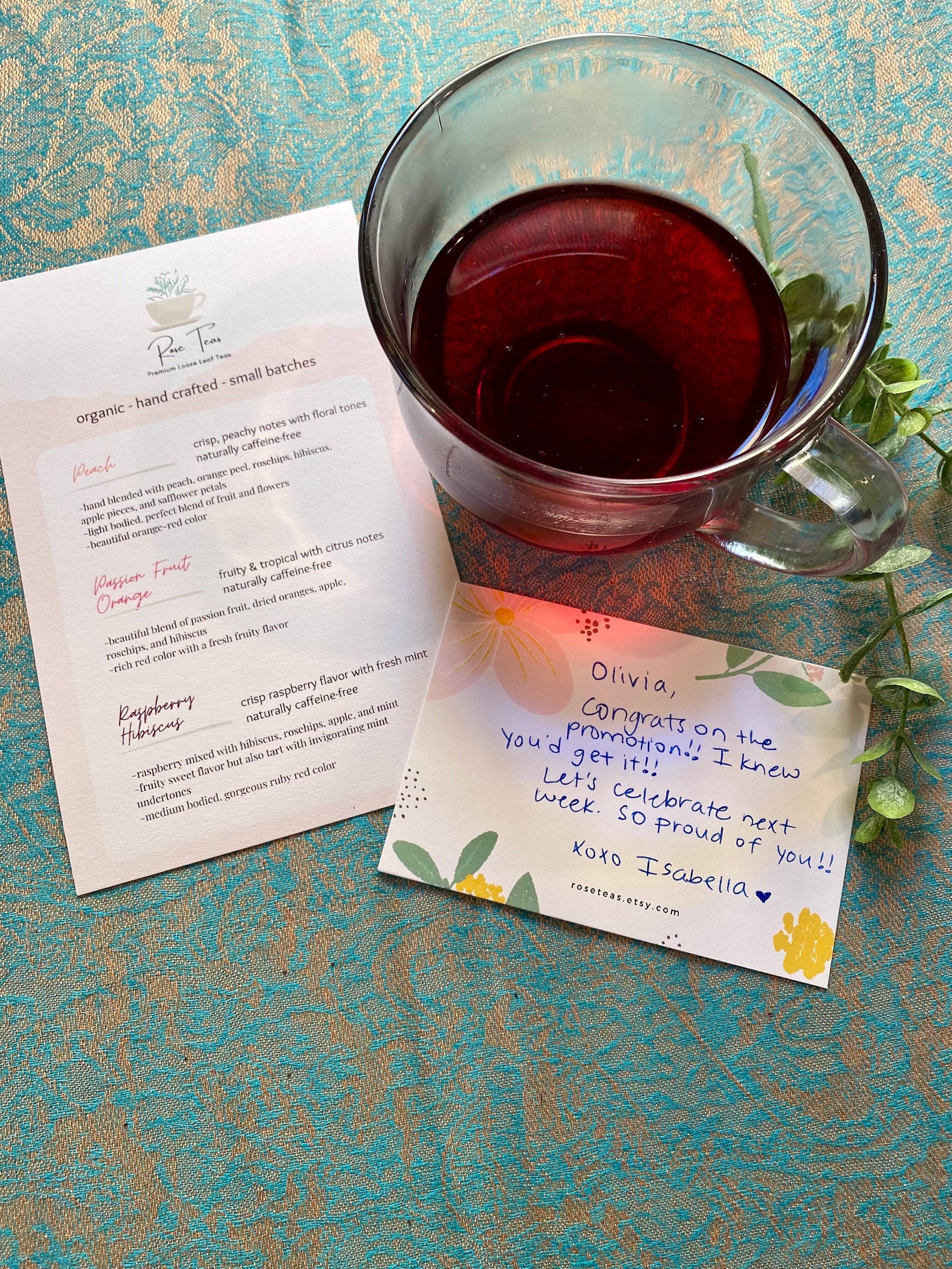 Organic Herbal Fruit Tea Sampler Fruit Tea Variety Pack Loose Leaf Tea ...