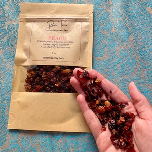 Organic Herbal Fruit Tea Sampler Fruit Tea Variety Pack Loose Leaf Tea ...