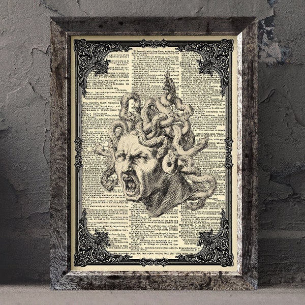 Medusa Art - Etsy