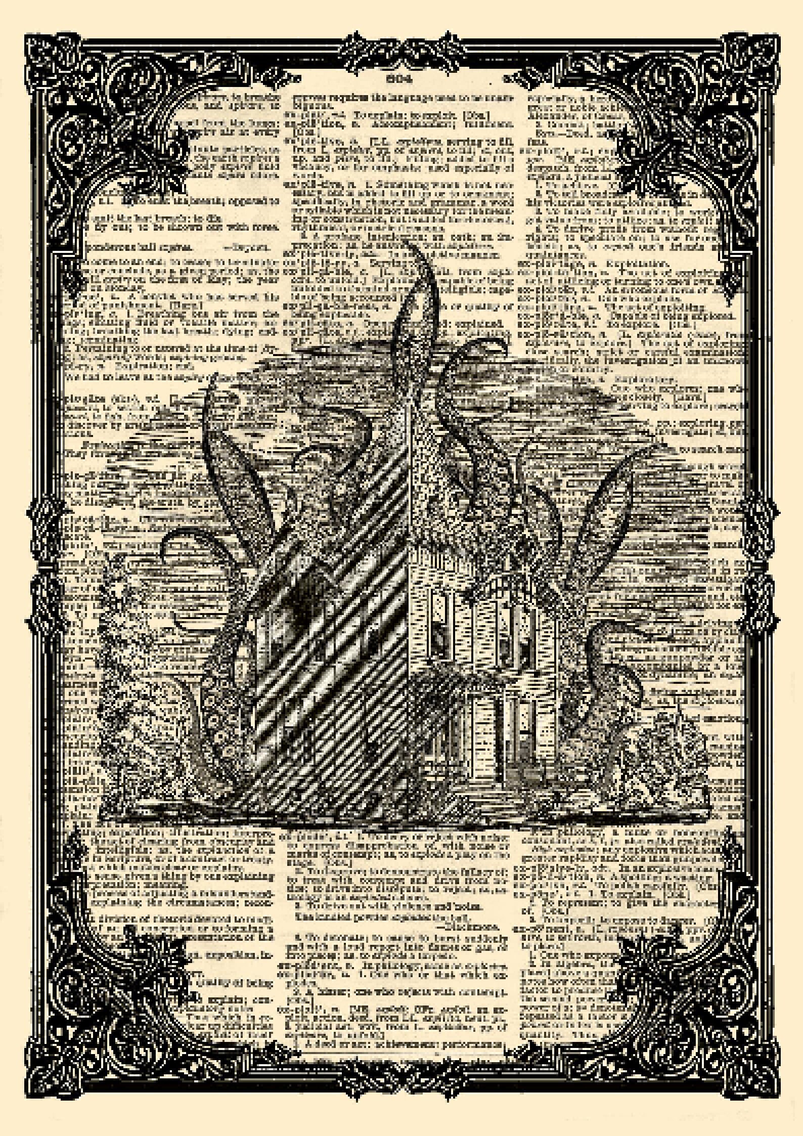 Haunted Mansion Print Haunted House Decor Halloween Decor - Etsy