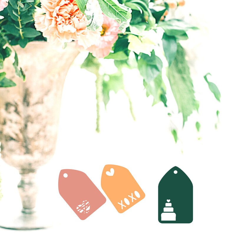 Wedding Gift Tags SVG Bundle Gift Tags SVG Tags SVG Cutfile Thankyou ...