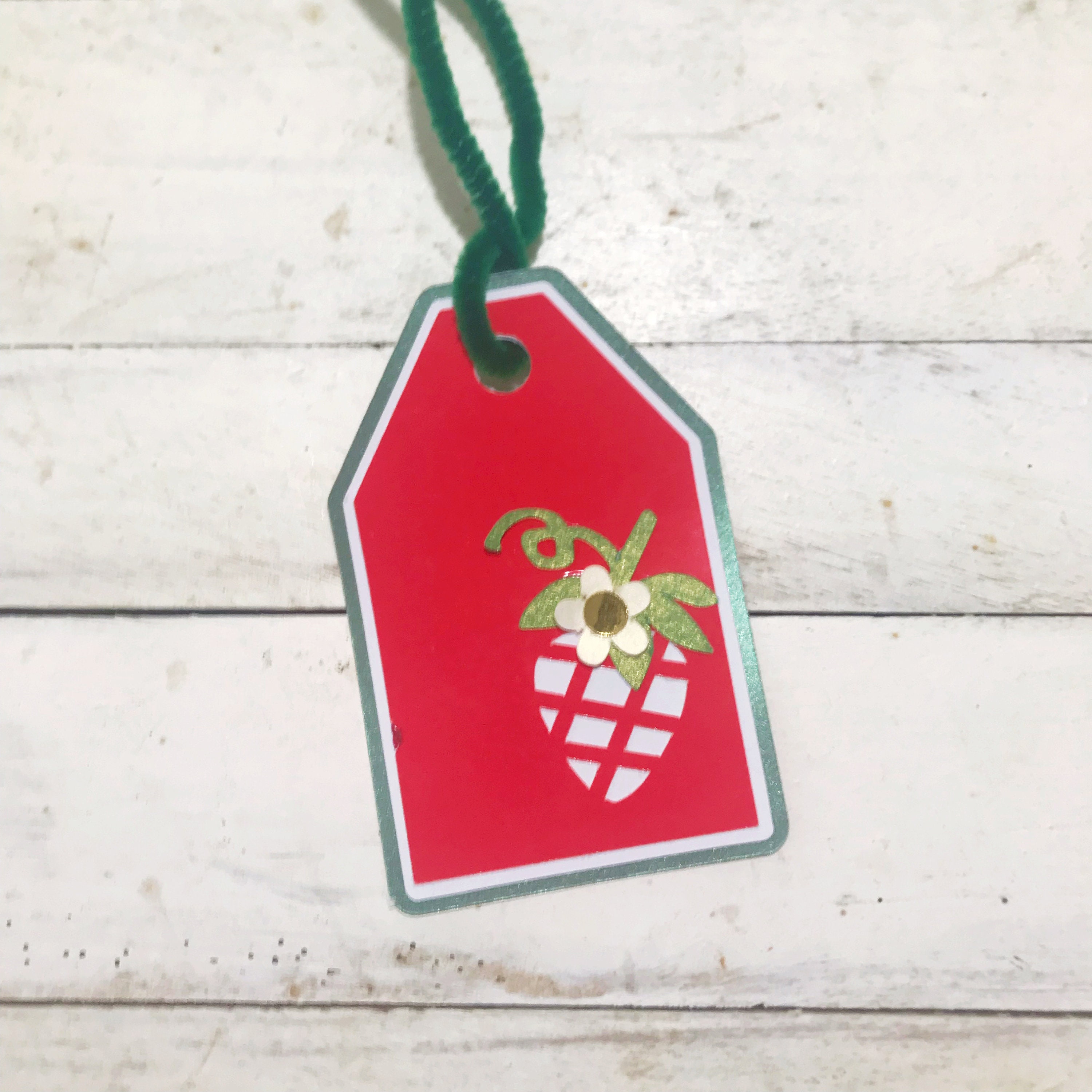 Strawberry Gift Tag SVG Strawberry SVG Strawberry Decor Strawberry ...