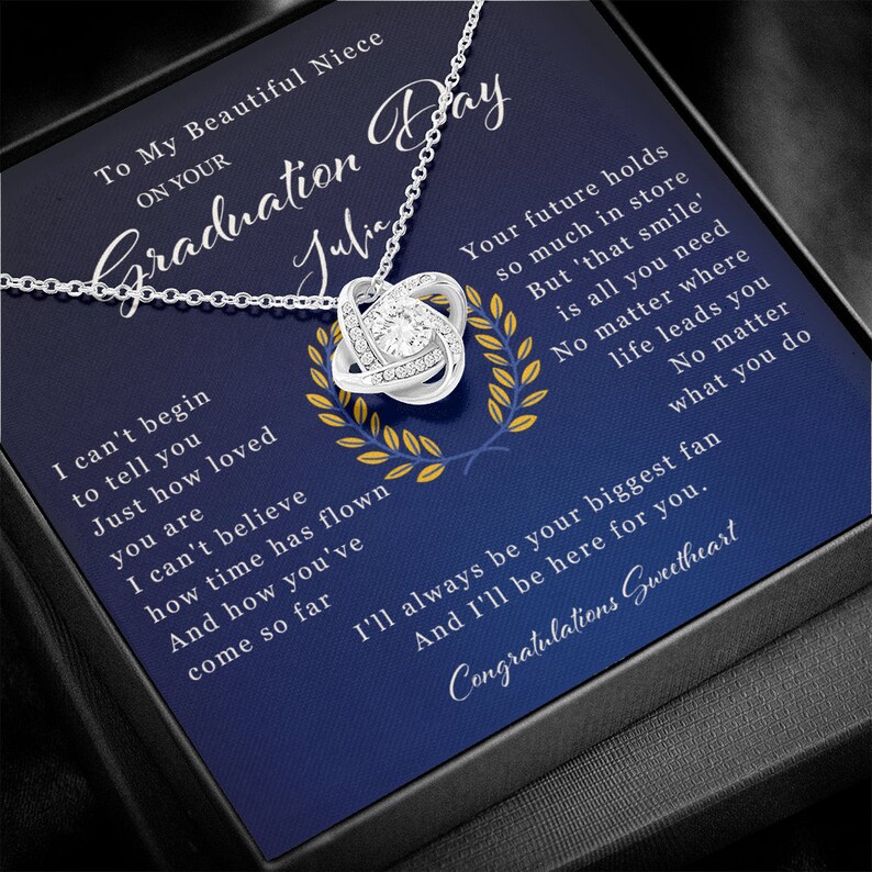 Niece Graduation Gift From Aunt Personalized Graduation Gift - Etsy