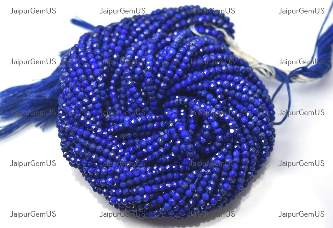 12 Inch Strand, Gorgeous Quality, Natural Lapis Lazuli Gemstones ...