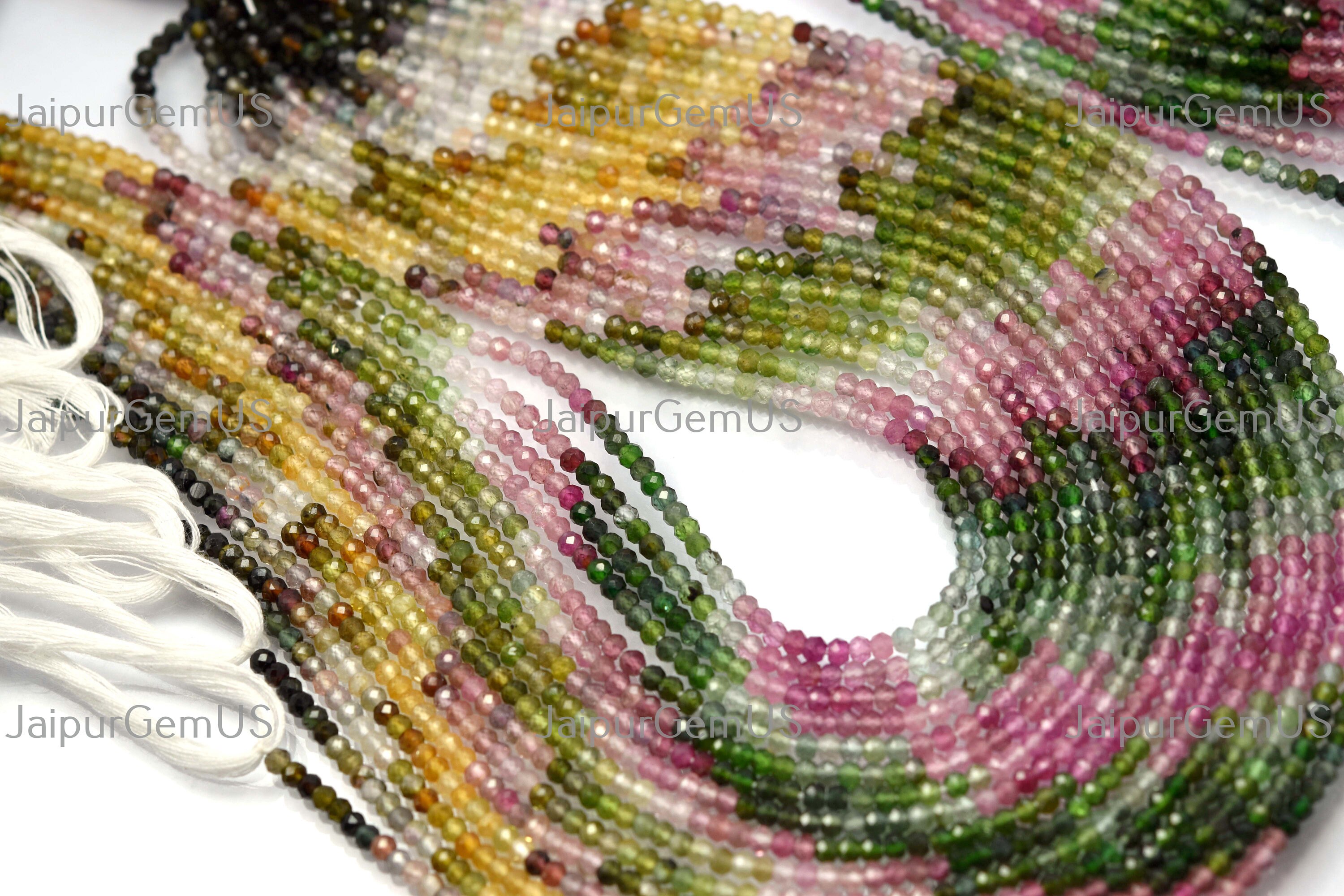 12 Inch Strand AAA Quality Natural Multi Tourmaline | Etsy