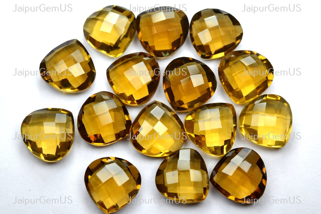 3 Match Pair, Finest Quality, Natural Beer Quartz Undrilled Fancy ...