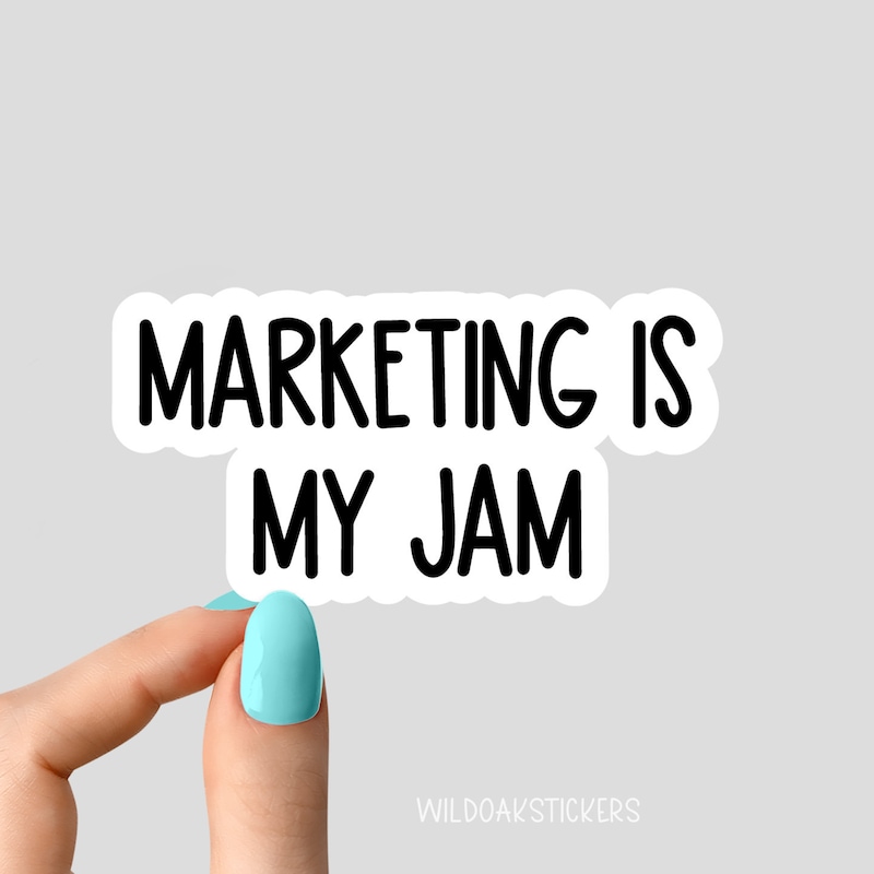Marketing Stickers - Etsy