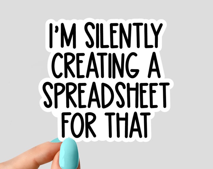 Funny Math Statistics Sticker, Math Laptop Stickers, Math Water Bottle ...