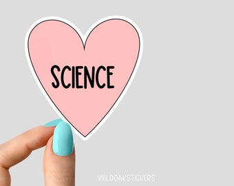 Pink Science Stickers - Etsy