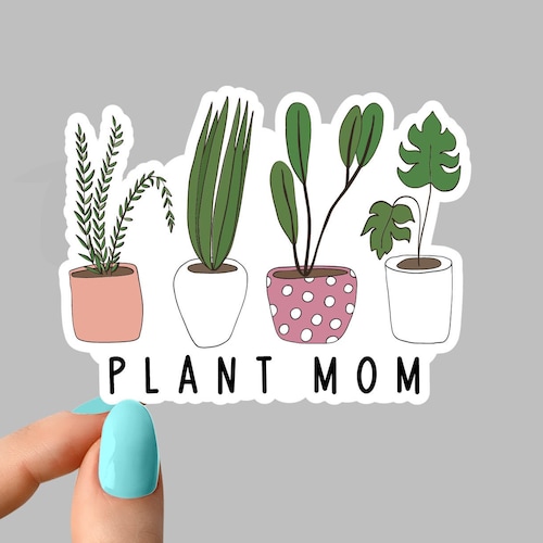 Lightbulb Plant Sticker Potted Plants Succulent Planting - Etsy