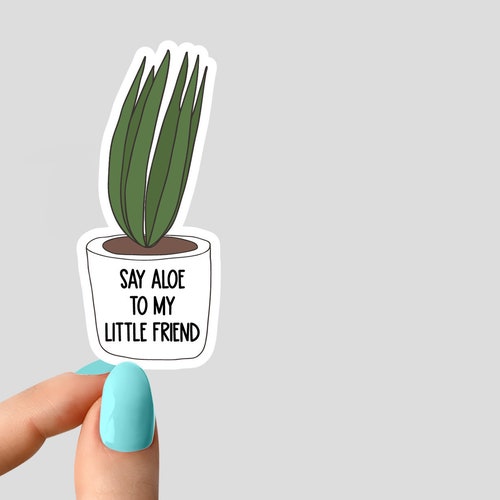Funny Plant Sticker 1 Sticker Potted Plants Succulent - Etsy