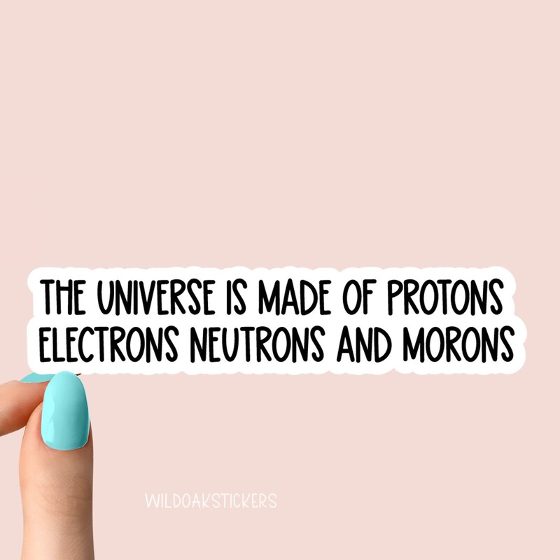 Science Sticker - Etsy